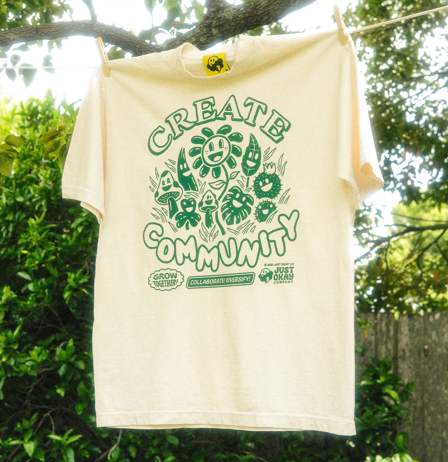 Create Community T-Shirt – Just Okay Co