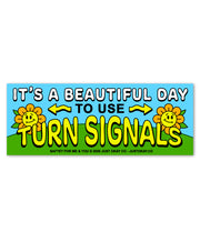 Turn Signals Bumper Sticker – Just Okay Co
